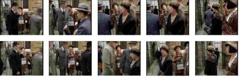 Example Of Takes Of The Same Scene The Upper Row Shows Keyframes Of