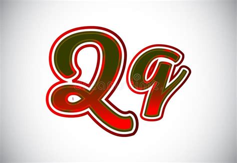 English Upper And Lower Case Letter Q Graphic Alphabet Symbol For Corporate Business Identity
