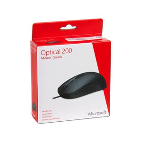 Mouse Microsoft Optical 200 Usb Omega Computación