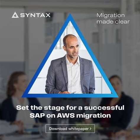 Syntax Sap On Aws Migration Whitepaper Syntax