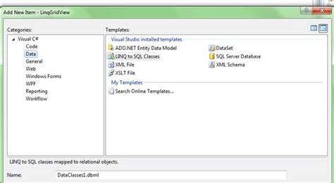 Populating Gridview In Aspnet Using Linq And Sql Stored Procedure