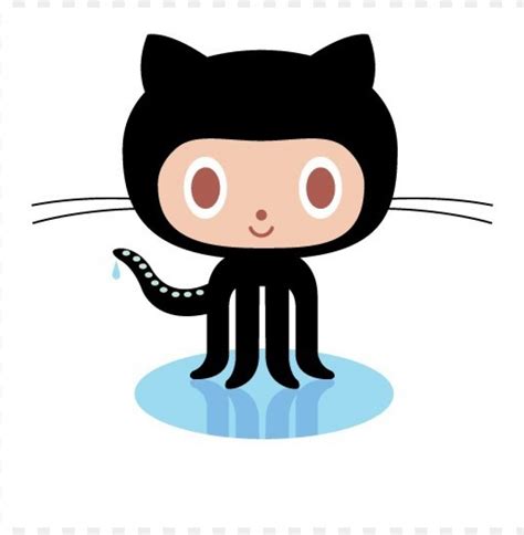 Free Download Hd Png Github Octocat Logo Vector 462020 Toppng