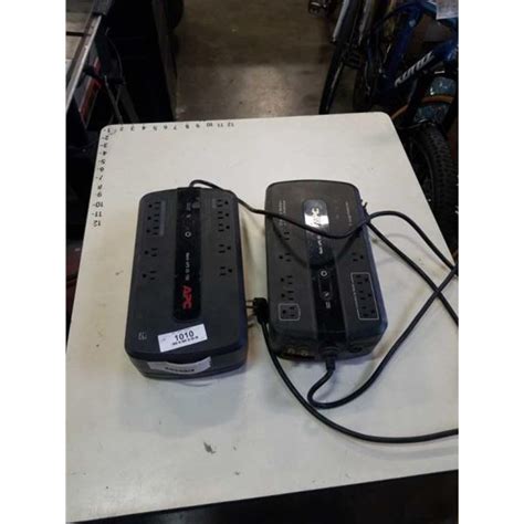2 Apc Battery Backup Power Bars