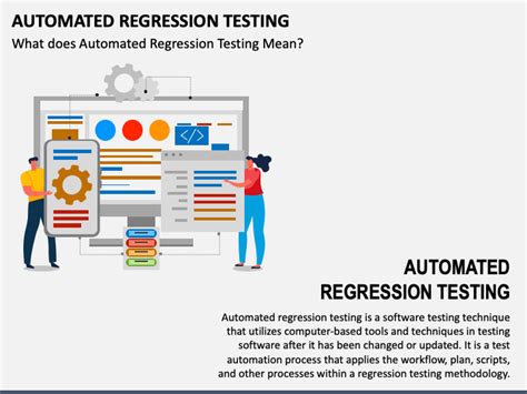 Automated Regression Testing PowerPoint And Google Slides Template PPT Slides