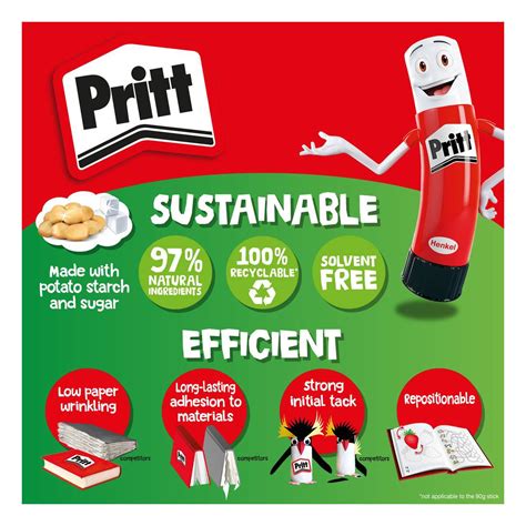 Pritt Stick 43g 5 Pack Hobbycraft