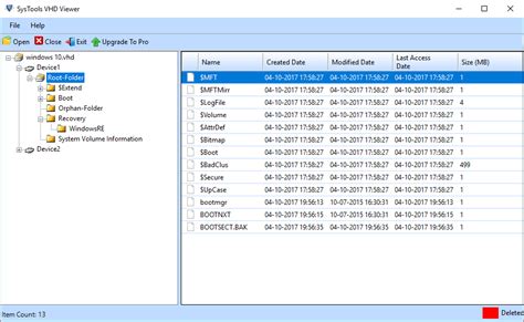 Free VHDX Viewer Software Open Read Hyper V VHDX VHD Files