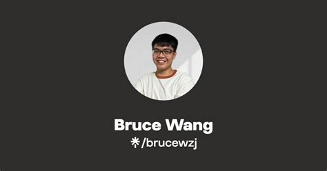 bruce wang linktree