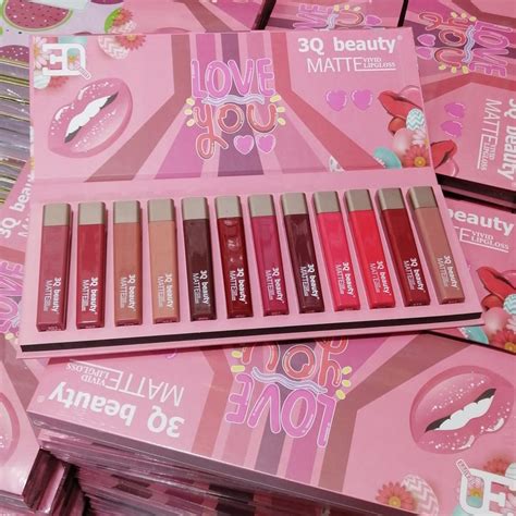 3Q Beauty Matte lipgloss Pack of 12 – beautygirl-pk