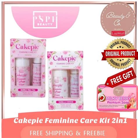 Cake Pie Feminine Wash And Edible Mist Spray 2 In 1 Intimacy Kit By Psph