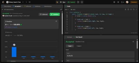 100daysofcode leetcode 100daysofcode day100 binarysearchtree dsa