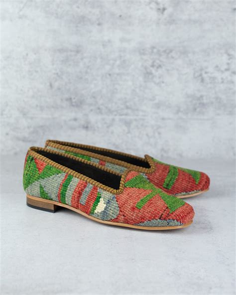 Womens Kilim Loafers Minimalchaos