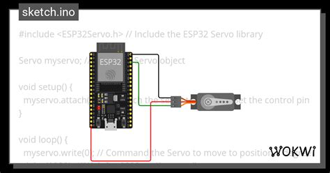 Esp32servo Wokwi Esp32 Stm32 Arduino Simulator