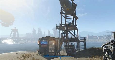 Nordhagen Beach Barbershop Lookout Perch Wind Turbine Support