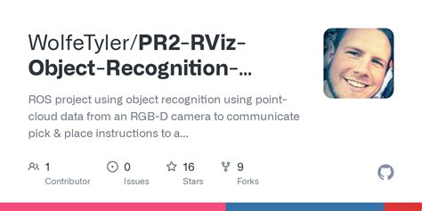 github wolfetyler pr2 rviz object recognition picking project ros project using object