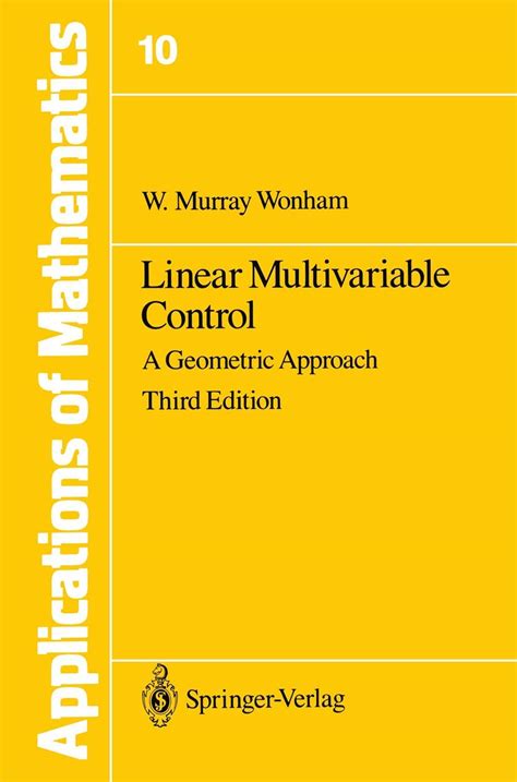 Linear Multivariable Control A Geometric Approach Stochastic