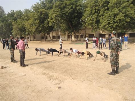 The Enrollment Of Ncc Cadets In Dav College Malout Facebook