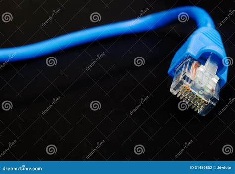 Cat5 Ethernet Cable Stock Photo Image Of Telecommunication 31459852
