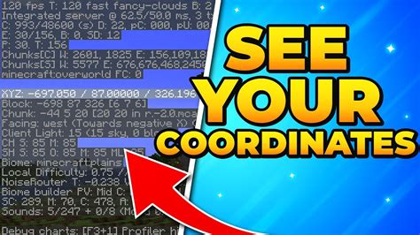 How To Show Coordinates In Minecraft Java And Bedrock Youtube
