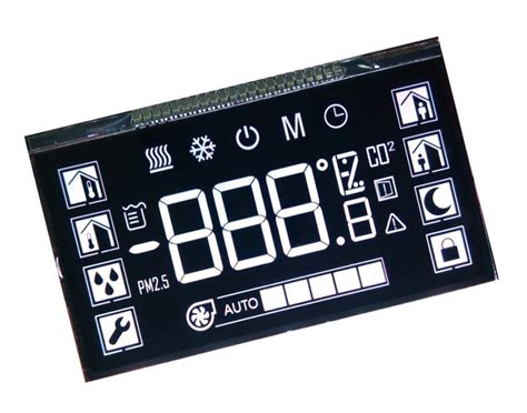 Custom Industrial Instrument Meter Display Va 7 Segament Lcd Display China Lcd And Lcd Panel Price