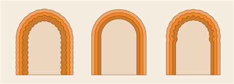 간단한 선형 스타일의 디자인 요소와 일러스트의 벡터 세트 소셜 미디어 이야기와 게시물에 대한 보헤아 로고 디자인 요소와 프레임