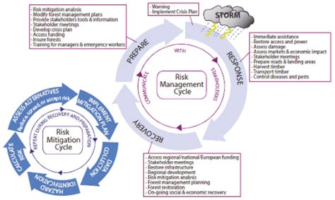 Risk Management Cycle And Risk Mitigation Cycle Download Scientific Diagram