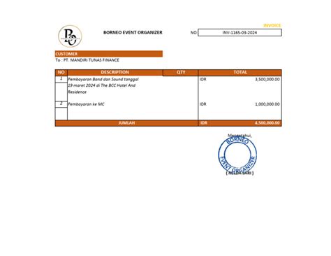 Print Invoice Pdf