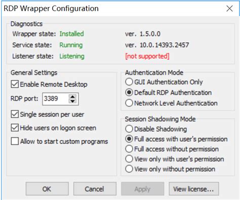 Install Log Shows Service Not Supported · Issue 557 · Stascorprdpwrap · Github