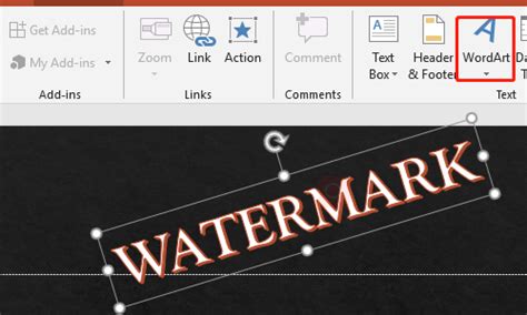 how to insert and remove watermarks in microsoft powerpoint my