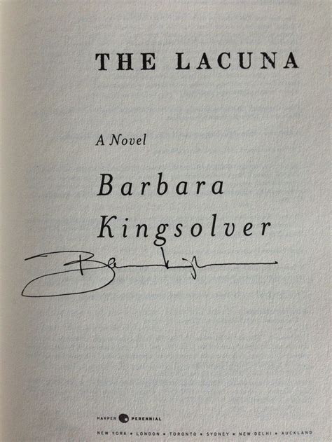 Barbara Kingsolver