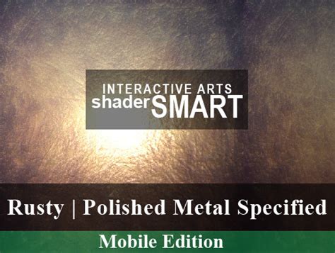 Metal Specified Shader Smart Mobile Edition 시각 효과 셰이더 Unity Asset