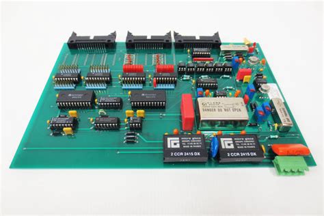 New Setaram Analog Input Multiplexer Card 50 34140 Smoke Measure Circu