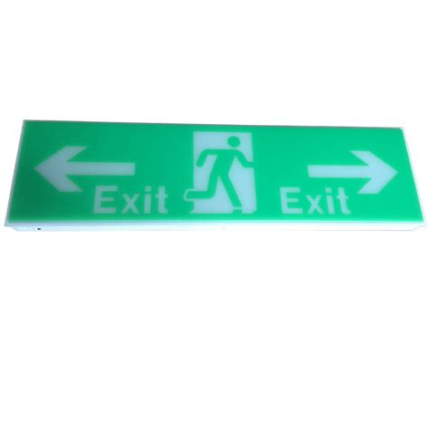 Battery Powered LED Emergency Exit Light With Running Man LED Emergency Exit Light And