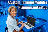 Custom Training Modules Planning And Setup