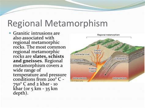 Regional Metamorphism Examples