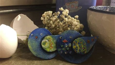 Майстер клас Великодня прикраса з фоамірана Весняна пташка Youtube