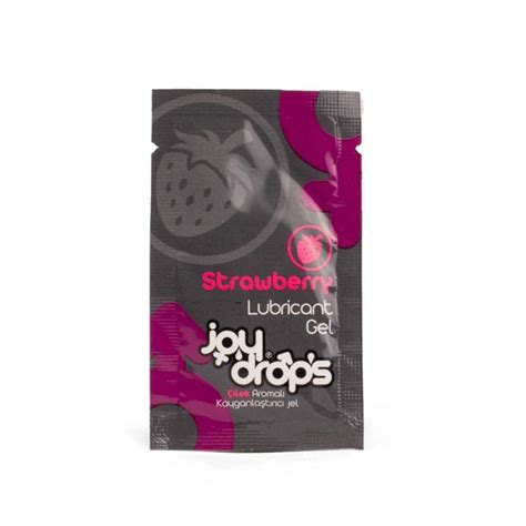Strawberry Lubricant Gel 5 Ml Sachet Eper ízű Síkosító G