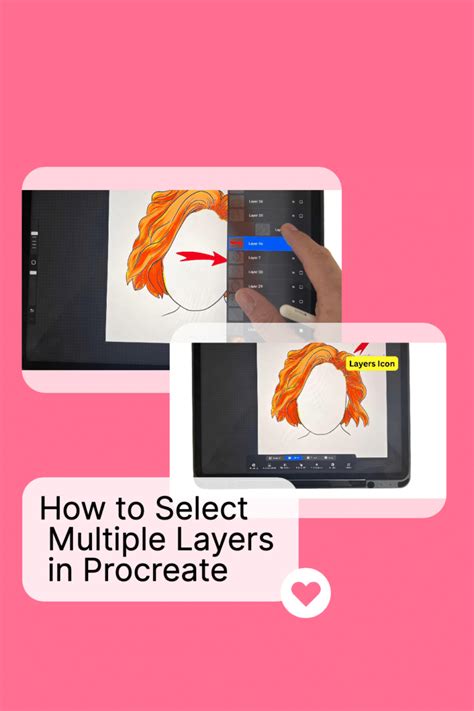 How To Select Multiple Layers In Procreate Artsydee Drawing Painting Craft Creativity
