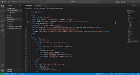sumana sarkar on linkedin internship webdevelopment project oasisinfobyteinternship