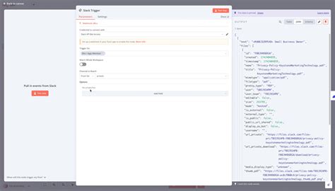 downloading file from slack only returns html in request node