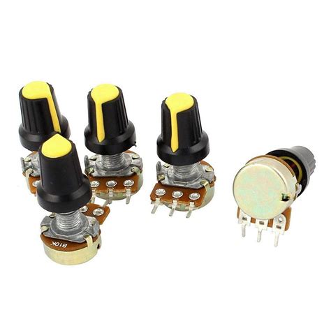 Sjt® Potentiometer Measurement Linear Electronic Instrument Terminal 5pcs 10k Ohm Sjt® Potentiometer Measurement Linear Electronic Instrument Terminal 5pcs 10k Ohm