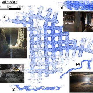 Four Examples From Our Large Underground Lidar Based SLAM Dataset
