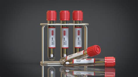 Lab Testing Kit Tubes For Covid 19 3d Model