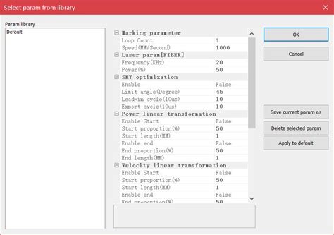 Process Param Library Ezcad Manual Daditime