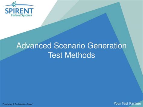 Ppt Advanced Scenario Generation Test Methods Powerpoint Presentation Id4318617