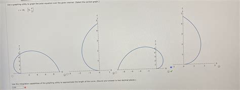 Solved Use A Graphing Utility To Graph The Polar Equation Chegg
