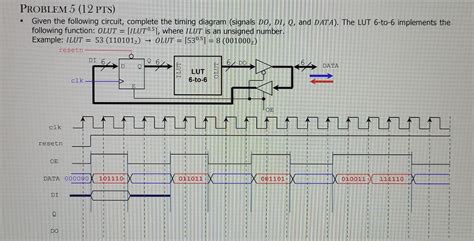 Solved Problem 5 12 Pts Given The Following Circuit