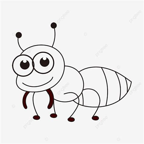 웃는 개미 클립 아트 흑인과 백인 미소 행복 웃는 개미 Png 일러스트 및 벡터 에 대한 무료 다운로드 Pngtree