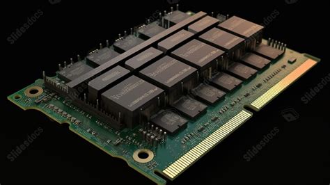 Best 3d Chip Powerpoint Background For Presentation