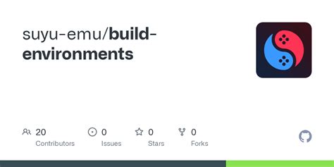 Issues Suyu Emu Build Environments GitHub