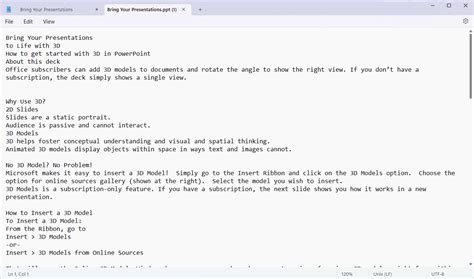 2 Fastest Ways To Convert Powerpoint Presentations Into Plain Text